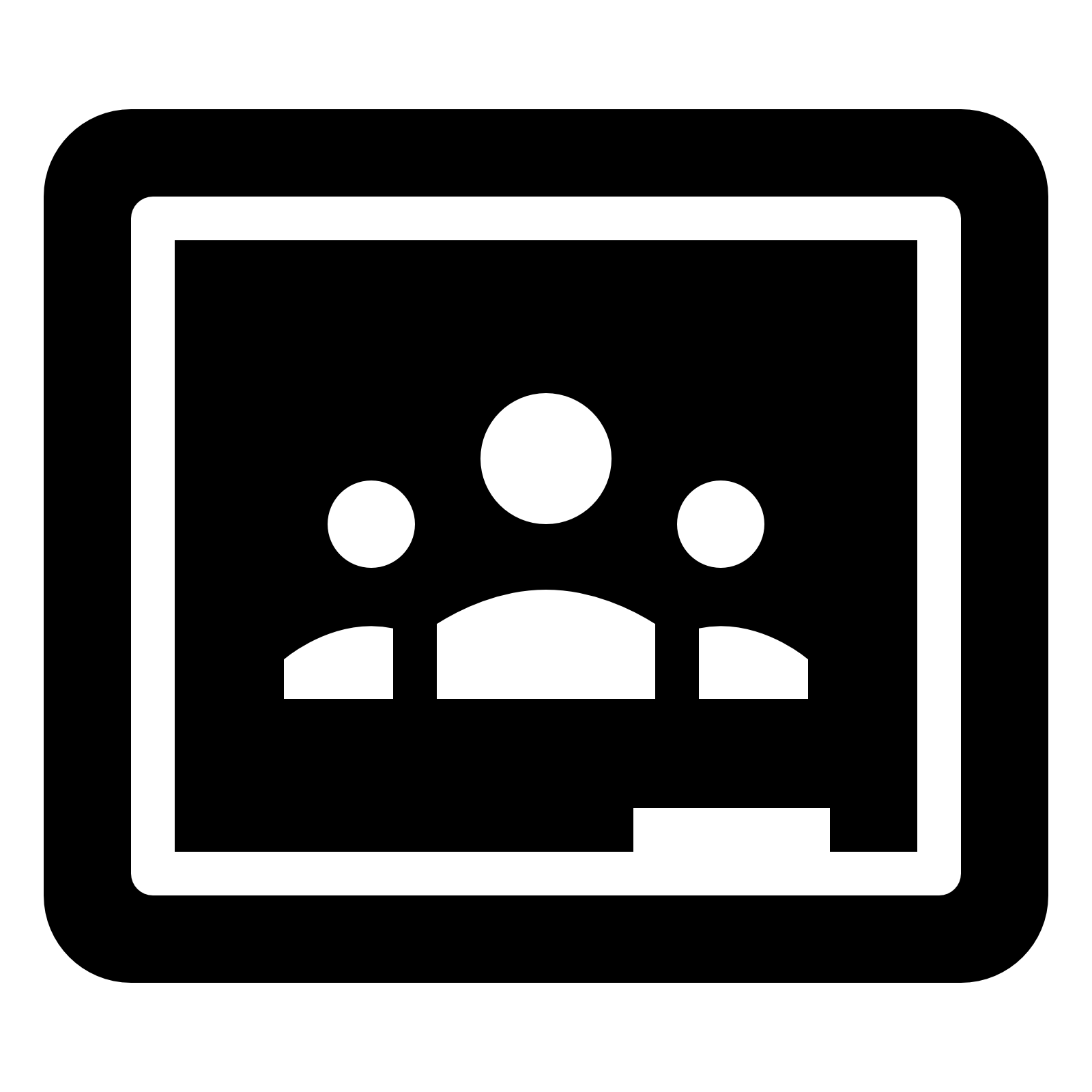90 Google Classroom Logo Png Black For Free 4kpng