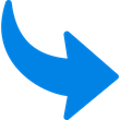Download Curved Arrow Back Blue ICON free | FreePNGimg