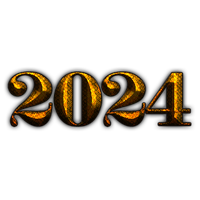 2024 Year Free HD Image Transparent HQ PNG Download | FreePNGimg
