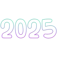 Download Free Happy New Year 2025 Midnight Glow ICON favicon | FreePNGimg