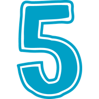 Number 5 Transparent HQ PNG Download | FreePNGimg