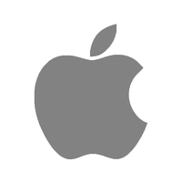 Logo Apple Grey PNG File HD Transparent HQ PNG Download | FreePNGImg