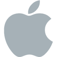 Logo Pic Apple Grey Free HQ Image Transparent HQ PNG Download | FreePNGimg