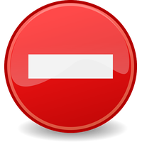 Download Blocked Free PNG photo images and clipart | FreePNGimg