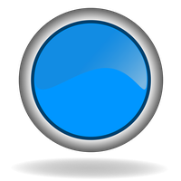 Blue Button Glossy Free Clipart HQ Transparent HQ PNG Download | FreePNGimg