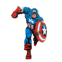 America Figure Comics Character Fictional Book Action Transparent HQ ...