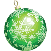 Green Christmas Bauble Free Clipart HQ Transparent HQ PNG Download ...