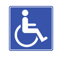 Disabled handicap symbol Transparent HQ PNG Download | FreePNGimg