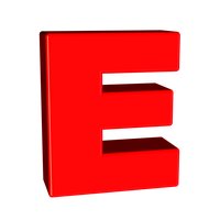 Letter E Transparent HQ PNG Download | FreePNGimg