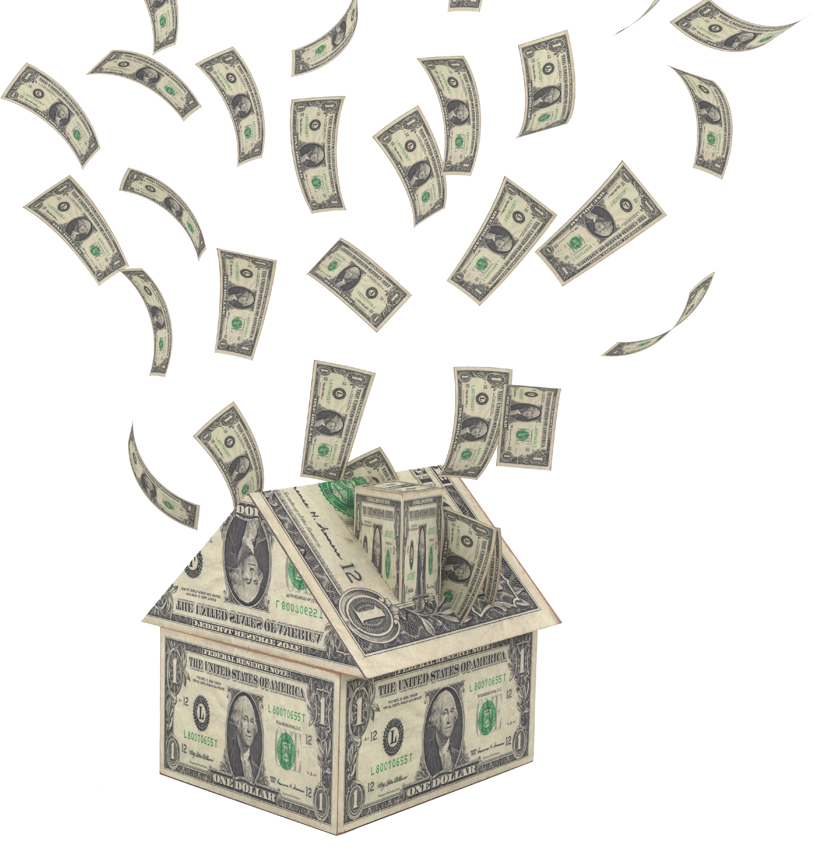 Falling money Transparent HQ PNG Download | FreePNGimg