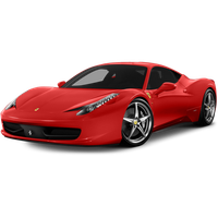 Front Photos Ferrari Red View Transparent HQ PNG Download | FreePNGimg