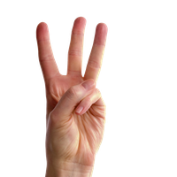 Hand With Five Fingers Transparent HQ PNG Download | FreePNGImg