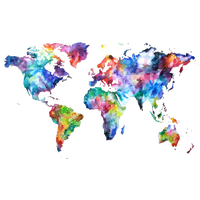 Abstract World Map HD Image Free PNG Transparent HQ PNG Download ...