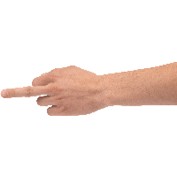One Finger Hand Hands Png Hand Image Transparent HQ PNG Download ...