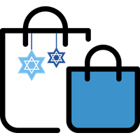 Download Hanukkah Bag Luggage And Bags Handbag For Happy Colors HQ PNG ...