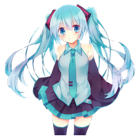 Hatsune Miku Transparent Transparent HQ PNG Download | FreePNGimg