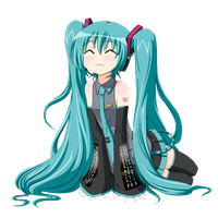 Download Hatsune Miku Transparent HQ PNG Image | FreePNGImg