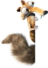 Ice Age squirrel Transparent HQ PNG Download | FreePNGimg