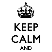 Keep Calm Transparent HQ PNG Download | FreePNGimg