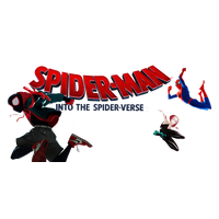Logo The Spider-Man Into Spider-Verse Transparent HQ PNG Download ...