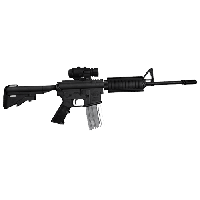 M4 carbine Transparent HQ PNG Download | FreePNGimg