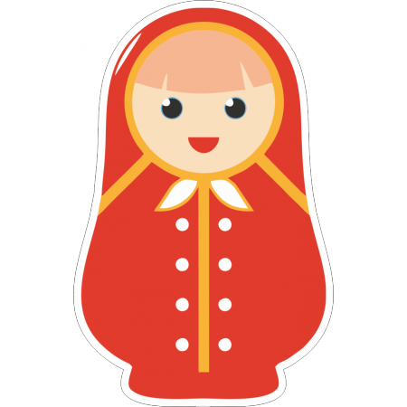 Matryoshka doll Transparent HQ PNG Download | FreePNGimg