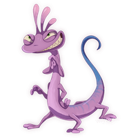 Purple Lizard Monsters Inc HQ Image Free Transparent HQ PNG Download ...