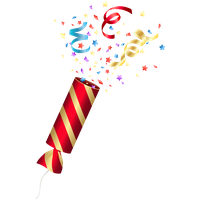 Party popper Transparent HQ PNG Download | FreePNGimg