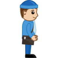 Postman Transparent HQ PNG Download | FreePNGimg