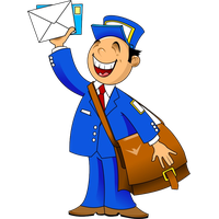 Postman Transparent HQ PNG Download | FreePNGimg