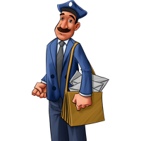 Postman Transparent HQ PNG Download | FreePNGimg