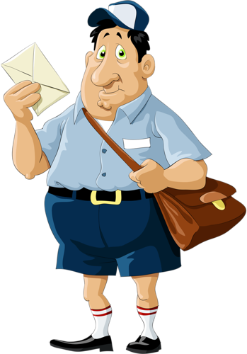Postman Transparent HQ PNG Download | FreePNGimg