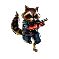 Rocket Raccoon Transparent Background Transparent HQ PNG Download ...