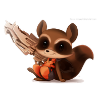 Rocket Raccoon Transparent Background Transparent HQ PNG Download ...