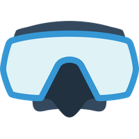 Snorkel diving mask Transparent HQ PNG Download | FreePNGimg