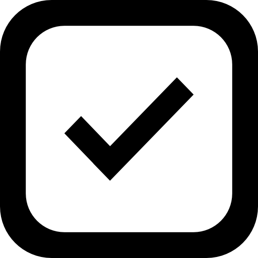 Checkbox Icons Text Mark Computer Black Check Transparent HQ PNG