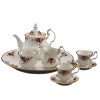 Tea Set Free Png Image Transparent HQ PNG Download | FreePNGImg
