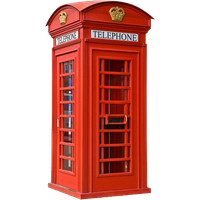 Telephone booth Transparent HQ PNG Download | FreePNGimg