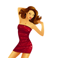 Woman Vector Fashion HD Image Free Transparent HQ PNG Download | FreePNGimg